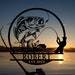 Fishing Metal Sign Custom Fish Name Sign Bass Fishing Sign - Etsy