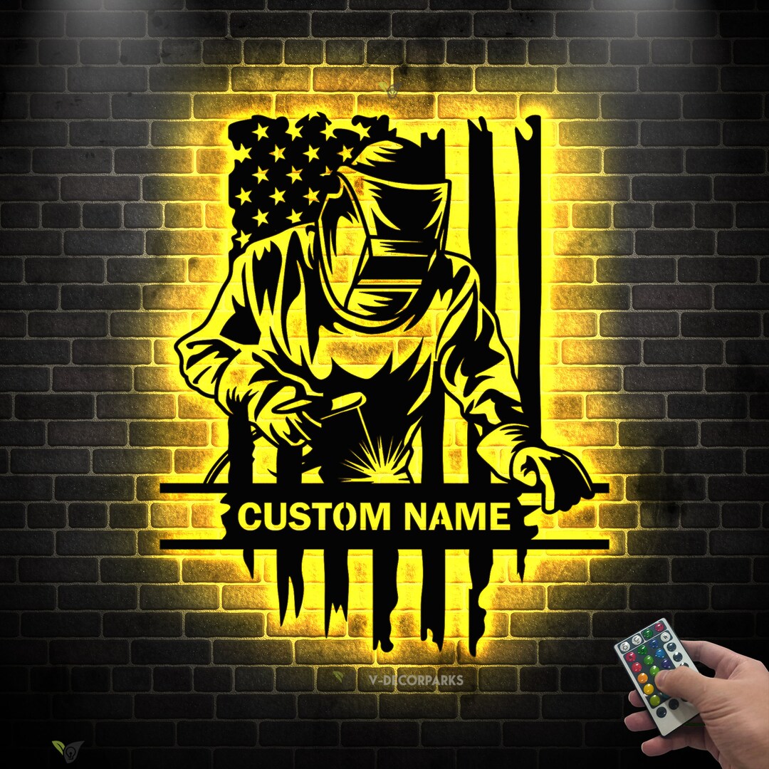 Personalized Construction Welder Sign Sign for Welder Welder - Etsy