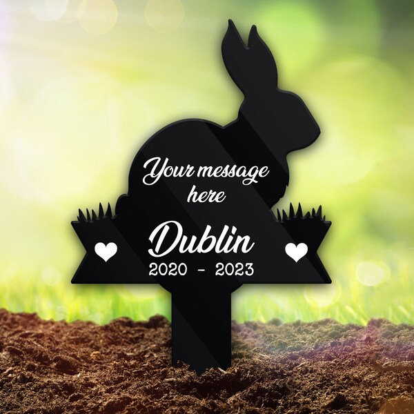 Bunny Memorial - Etsy