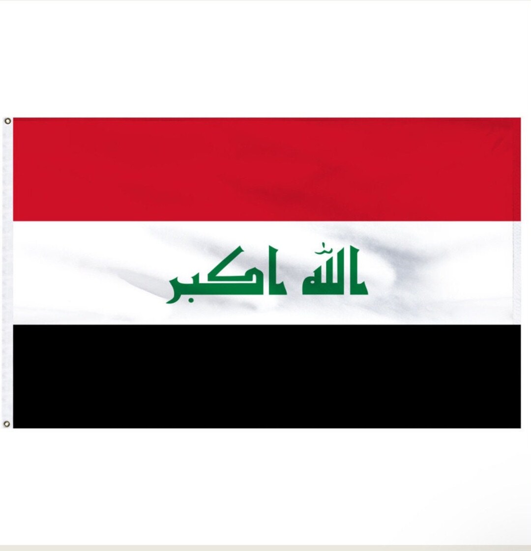 Iraq Flag 3x5 Ft - Iraqi - Etsy