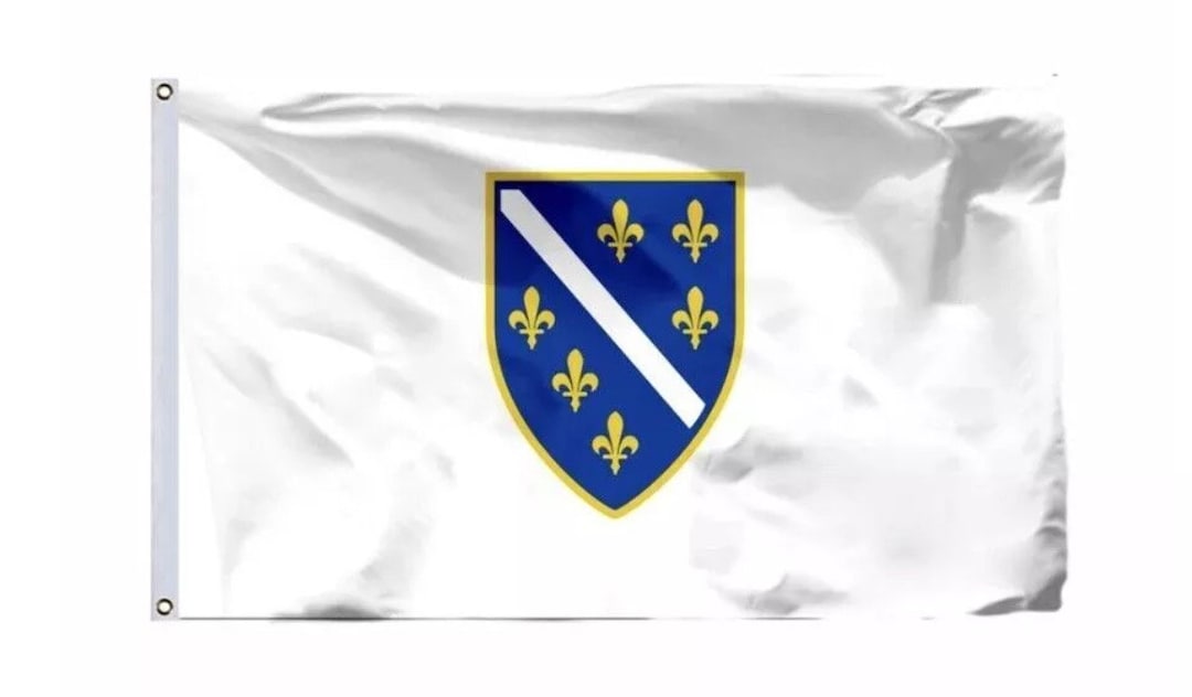Bosnia & Herzegovina Ljiljani Flag 3x5 Ft, 5x8 Ft - Bosanska Zastava ...