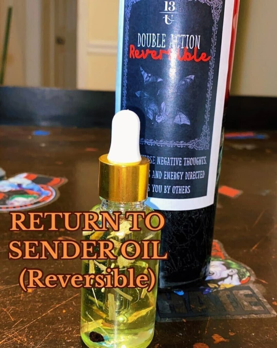 RETURN to SENDER Oil Reversible Send Back Black Magic Evil Eye ...