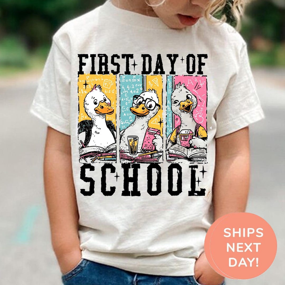 First Day of School Boy Girl Shirt, Bruh We Back Shirt, Silly Goose ...