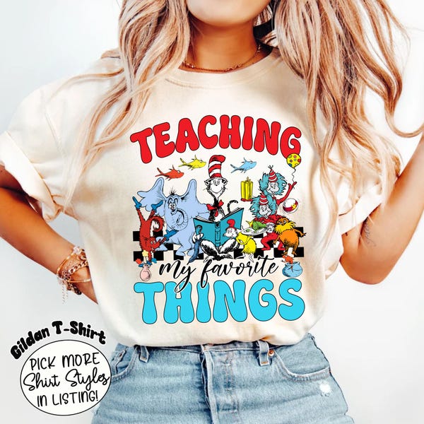 Dr Seuss Teacher Shirt - Etsy