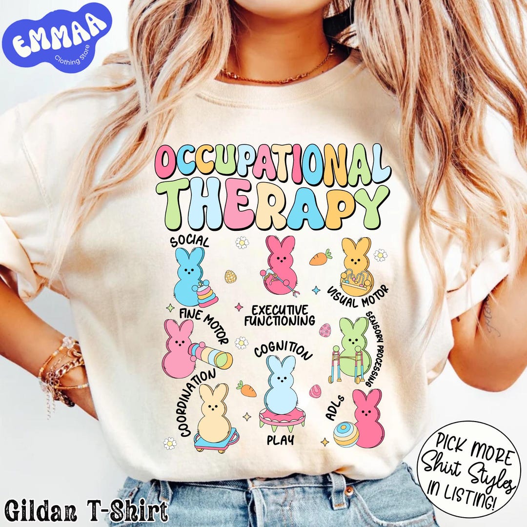 Occupational Therapy Shirt, Easter Occupational Therapy Shirt ...
