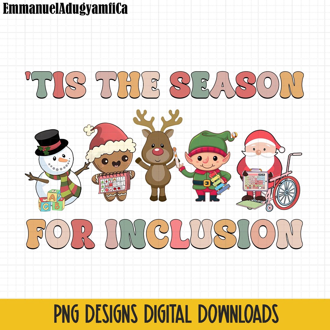 Tis the Season for Inclusion Slp Ot Pt Christmas Png, Slp Ot Pt ...