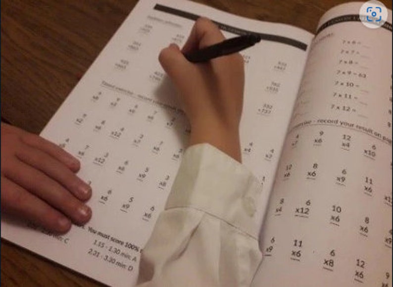 FAST MATHS MULTIPLICATION Times Tables / Home School homeschool ...