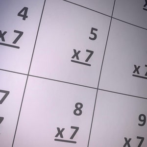 FAST MATHS MULTIPLICATION Times Tables / Home School homeschool ...