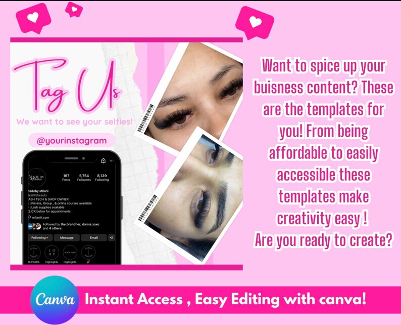 6 Digital Content Flyers-canva Templates-editable Templates-book Now ...