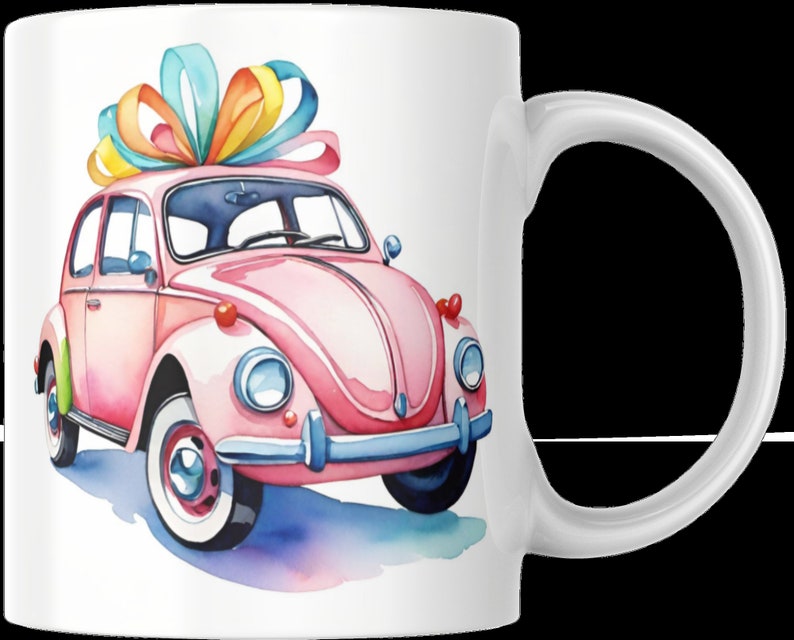 Pink Car Clip Art ,5000 X5000 Px 300DPI Car Gift ,new Car Buy,ribbons ...