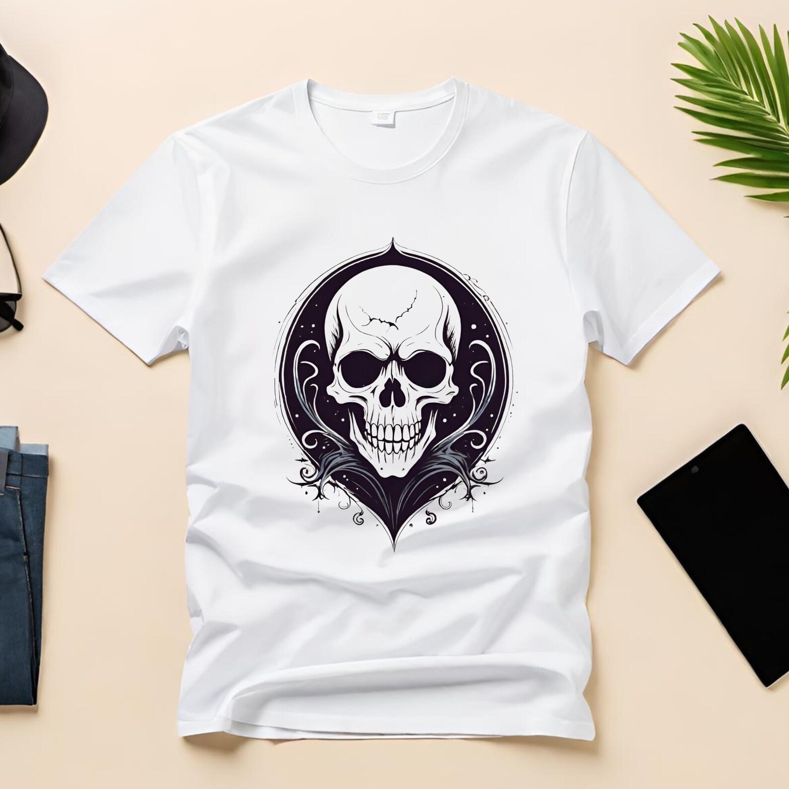 Halloween Scull Clip Art,sticker Sublimation Digital Download, Bundle ...