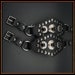 Black Leather Concho Bootstraps - Etsy