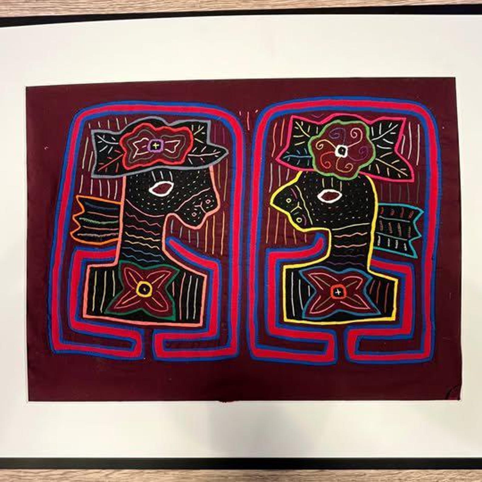 Traditional Mola From Panama - Etsy