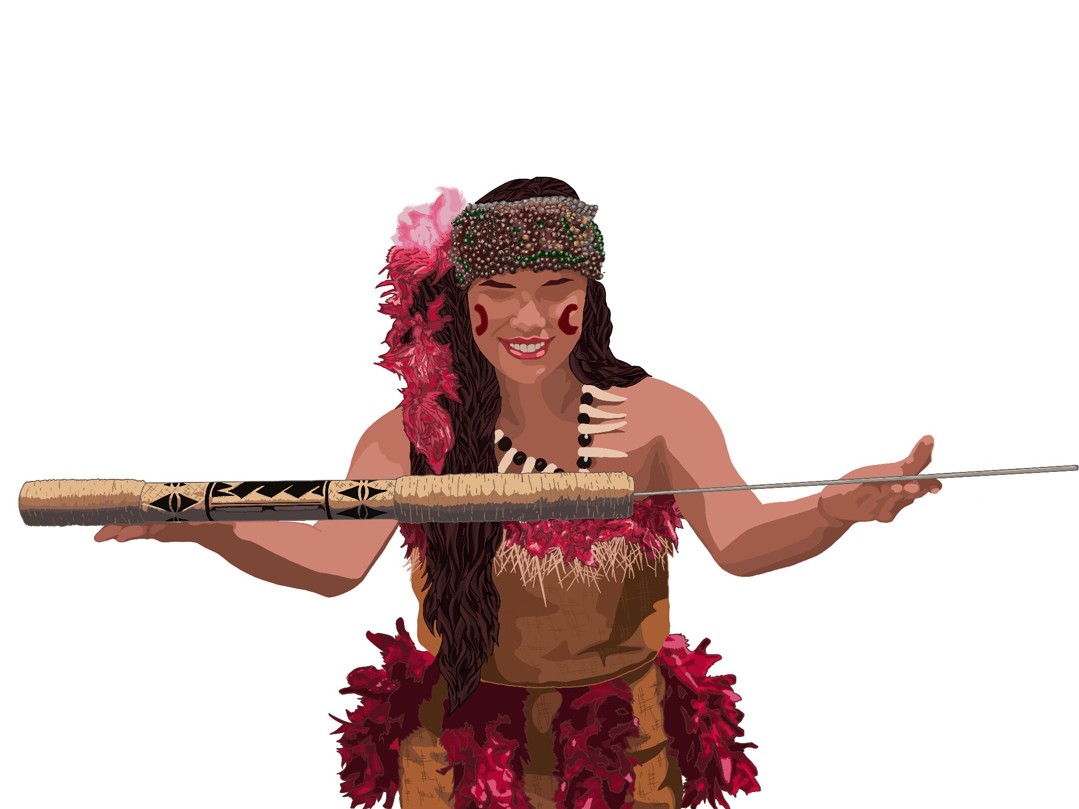 Samoan Fuataimi Digital Art Instant Download Samoan Art - Etsy Australia