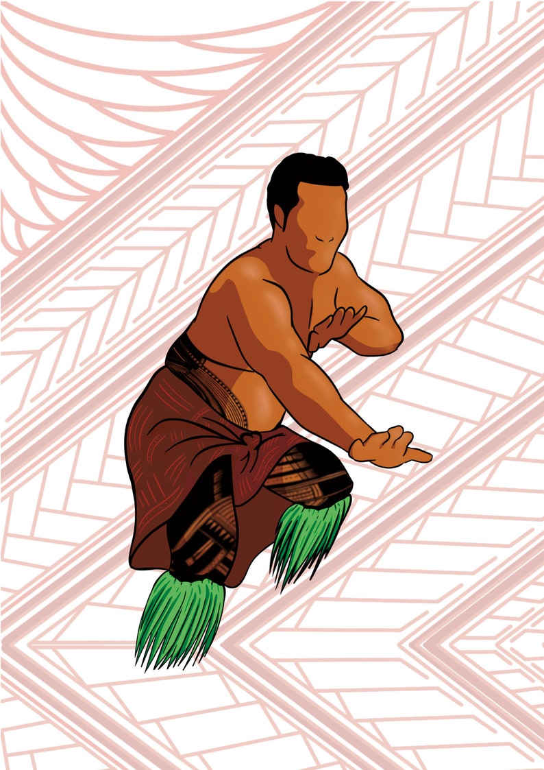 Samoa Through Generations | Samoan Men | Samoan Family | Aiga | Siva - Etsy