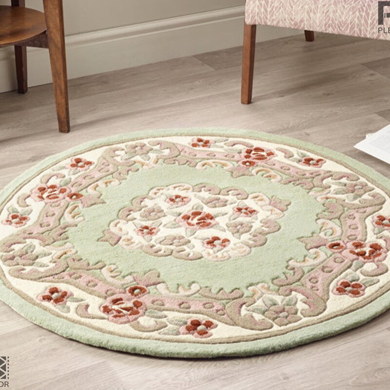 Floral Tufted Rug - Etsy