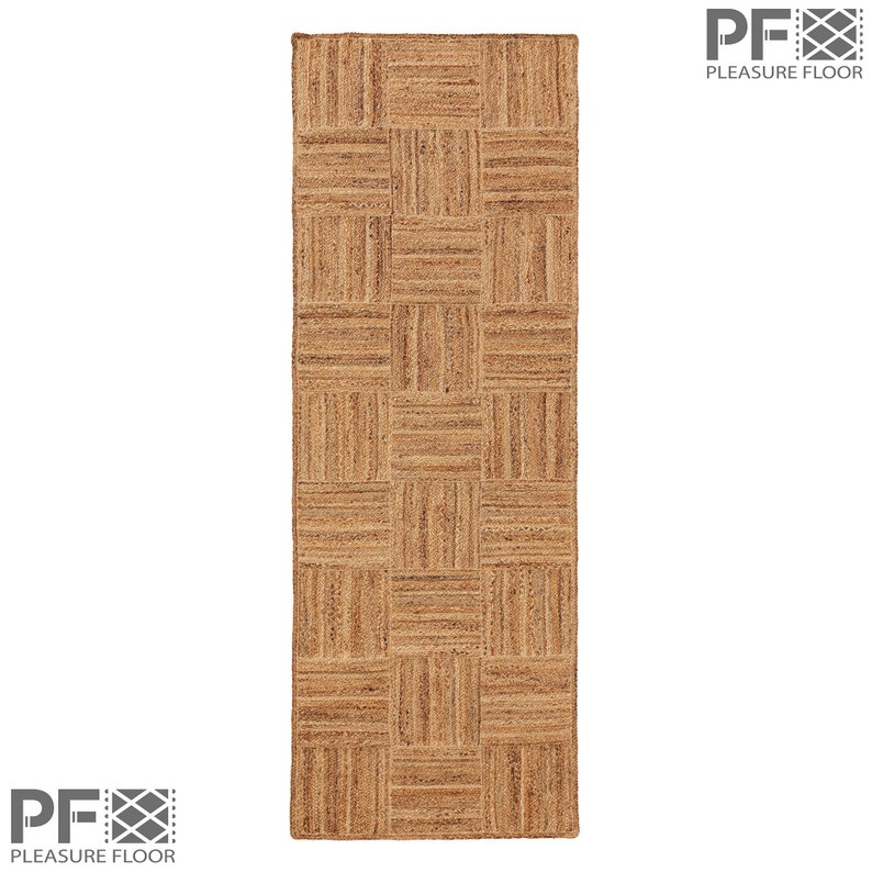 Natural Hand Braided Jute Rug Natural Fiber Floor Covering Home Decor ...