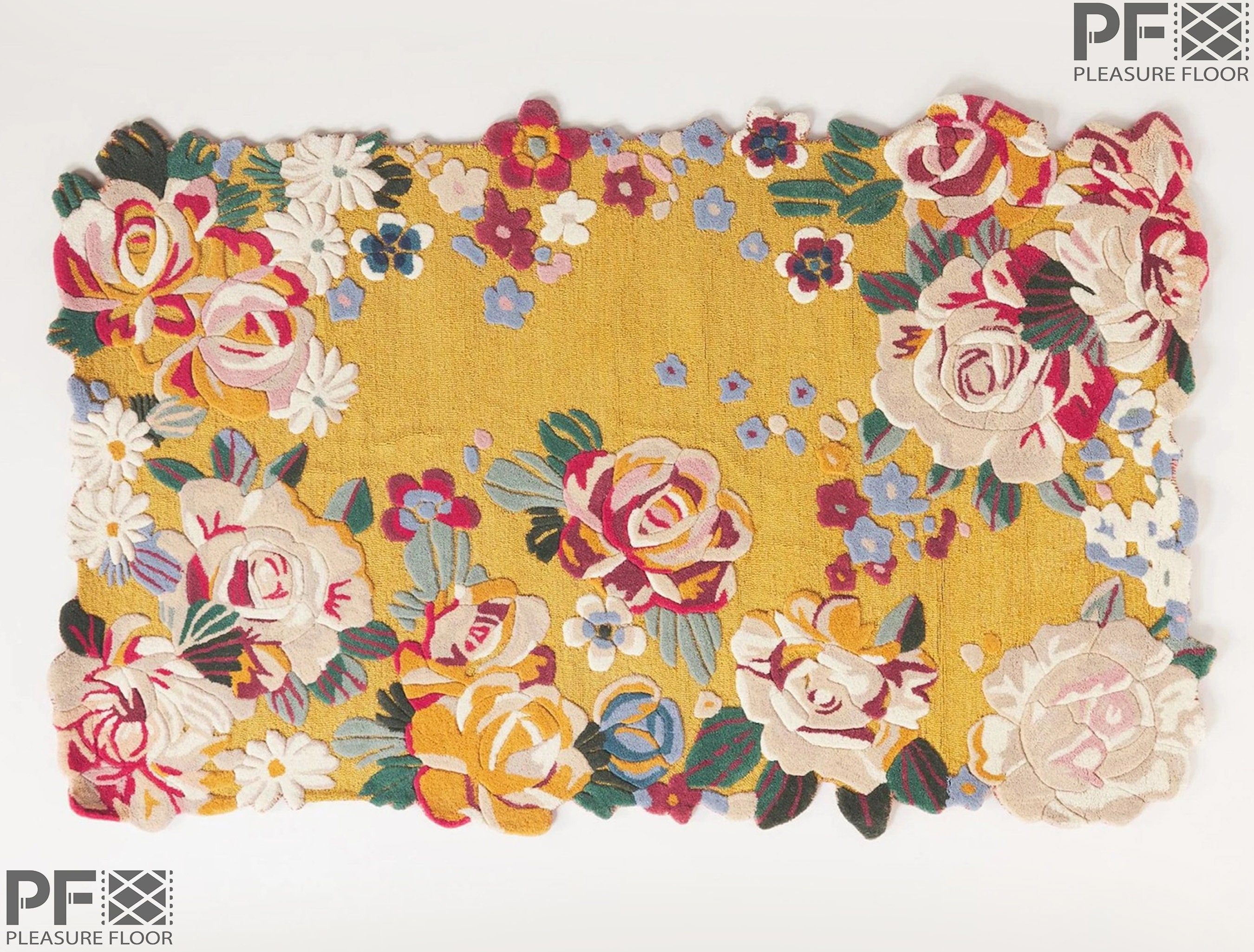 Floral Rug Area Rug for Hall Kitchen Living Room Bedroom - Etsy