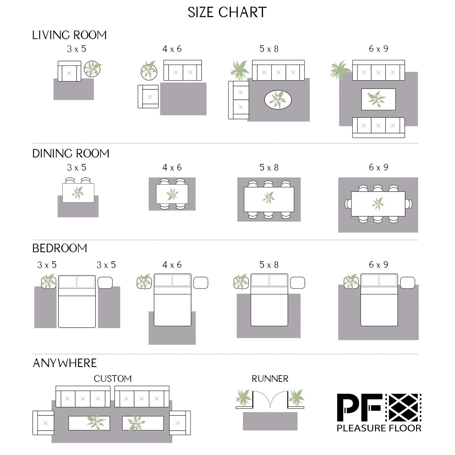 Abstract Art Rug Modern Home Statement Area Rug Custom Carpet Fine Wool ...