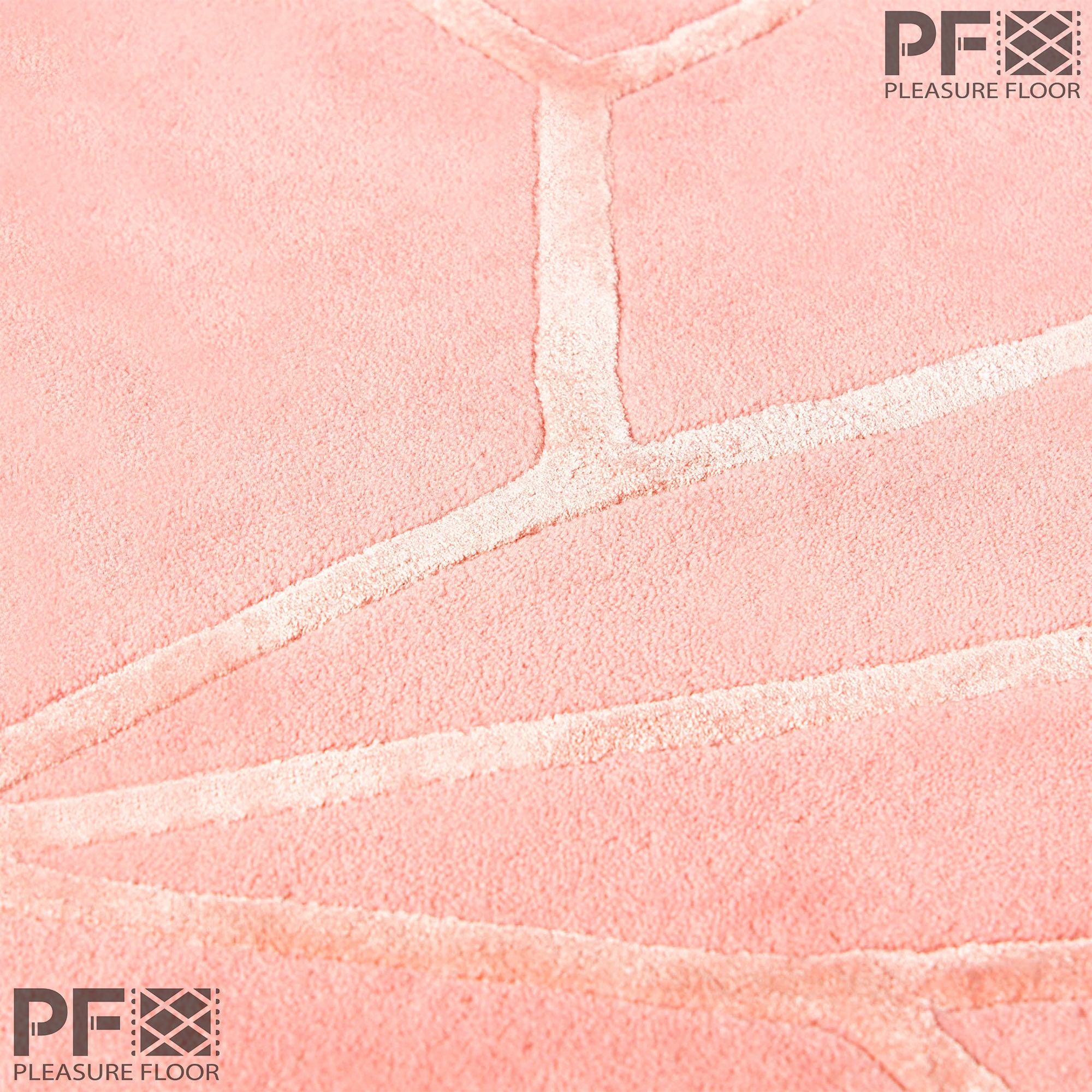 Modern Pink Heart Rug Handmade, Soft and Cozy Rug 4x4ft, 6x6ft ...