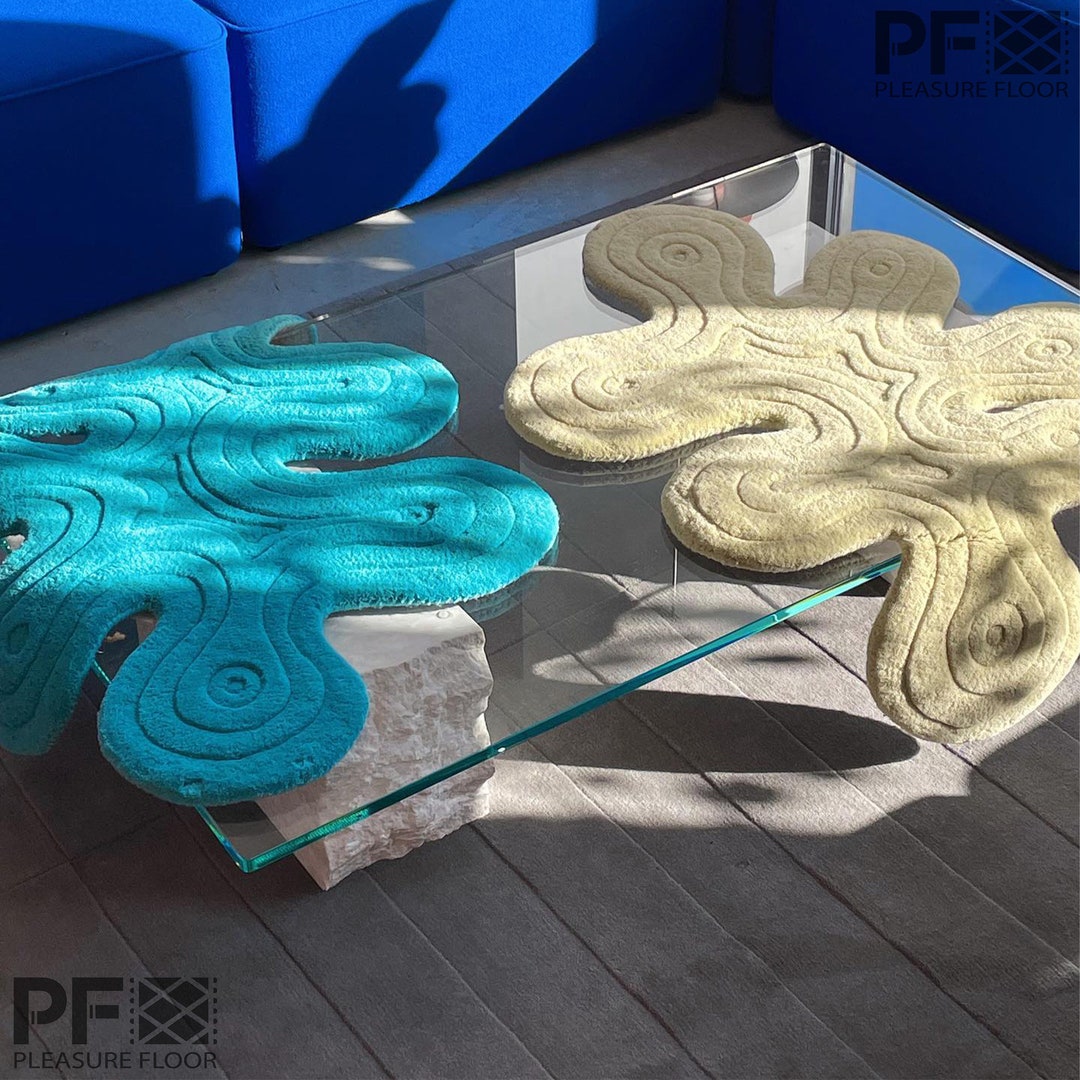 Dune Rug Handmade Tufted Rug, Multiple Sizes and Colours Available. - Etsy