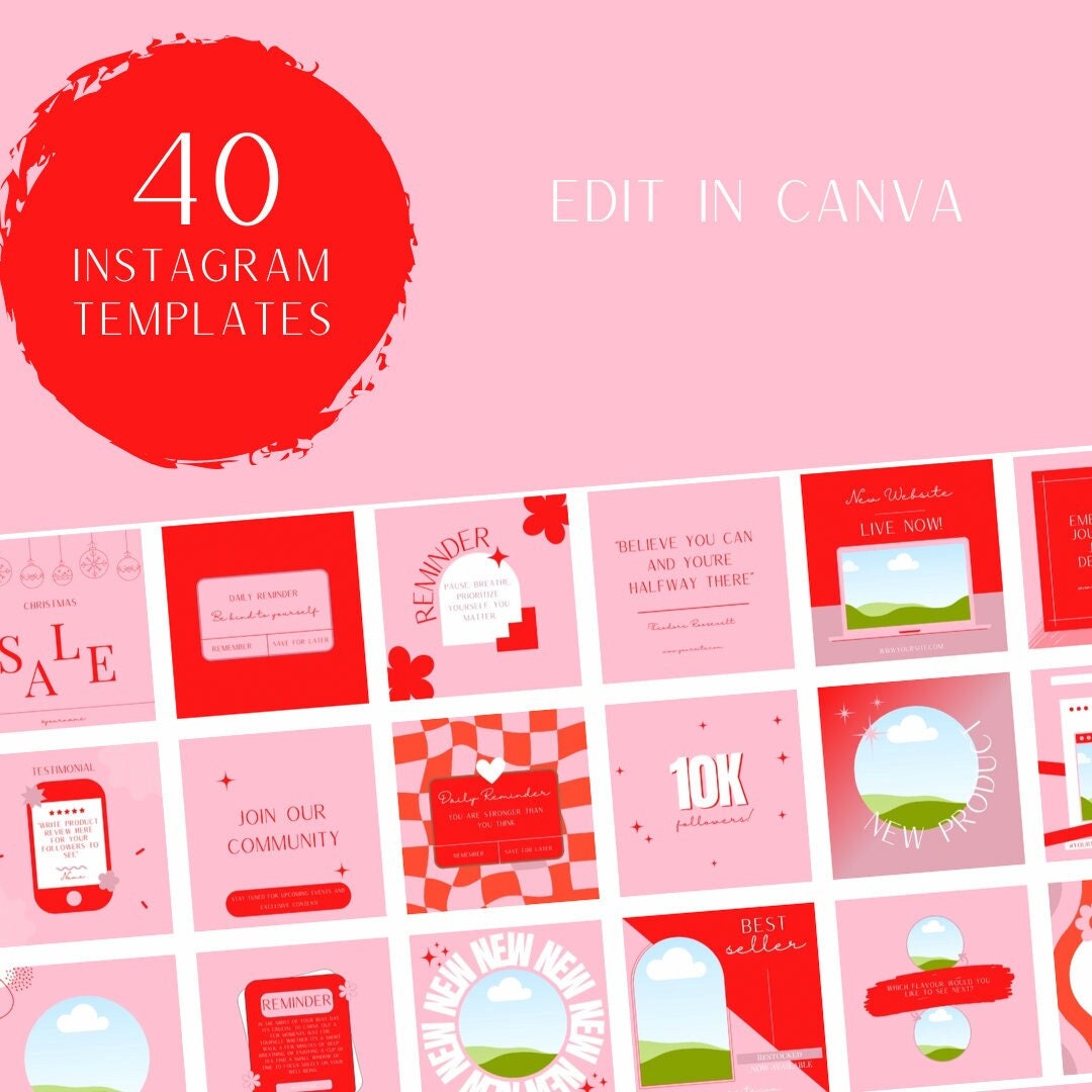 EDITABLE Modern Social Media Posts, Social Media Manager Instagram ...