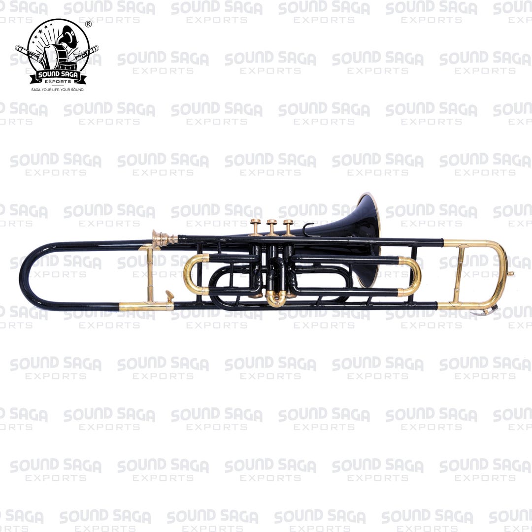 SOUND SAGA® Valve Trombone With All Accessories Including Mouthpiece ...