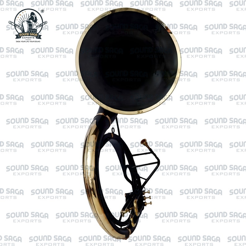 SOUND SAGA® Sousaphone Tuba 24'' Big Bell With All Accessories ...