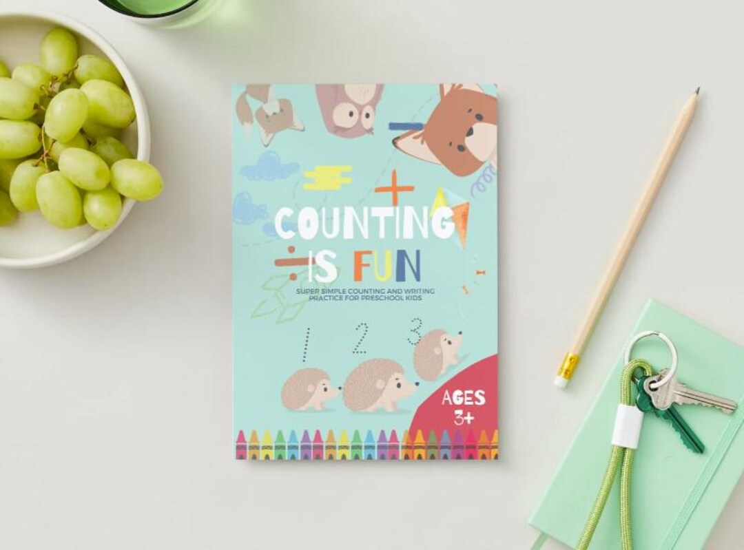 Counting is FUN Worksheet: Number Tracing, Coloring, and Puzzles ...