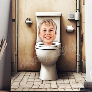 Skibidi Toilet Poster - Etsy