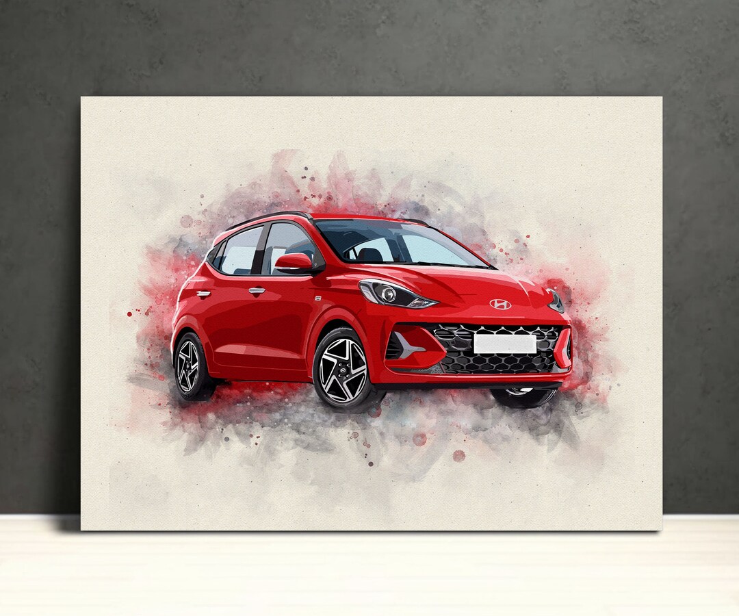 Personalized Car Portrait, Custom Watercolor Car Painting, Car Lover ...
