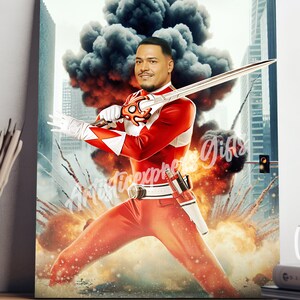 Get Your Own Power Ranger Portrait From Your Photo | Custom Super Hero ...