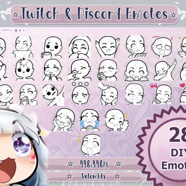 Twitch Emote Base Commercial - Etsy