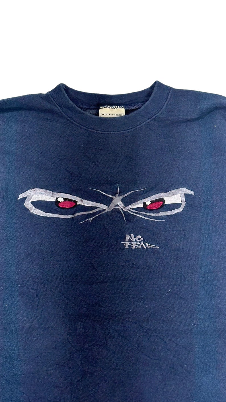Vintage No Fear Original OG Logo Sweater - Etsy