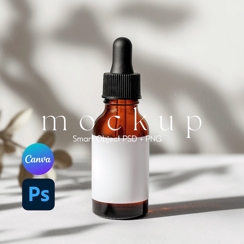 Dropper Bottle Label - Etsy