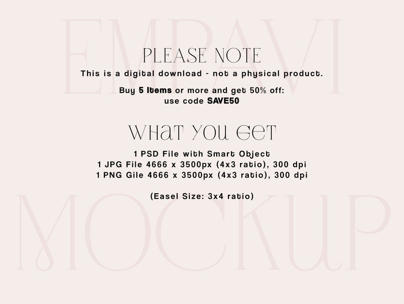 Easel Mockup 3x4 Easel Sign Mockup Wedding Sign Mockup Sign - Etsy