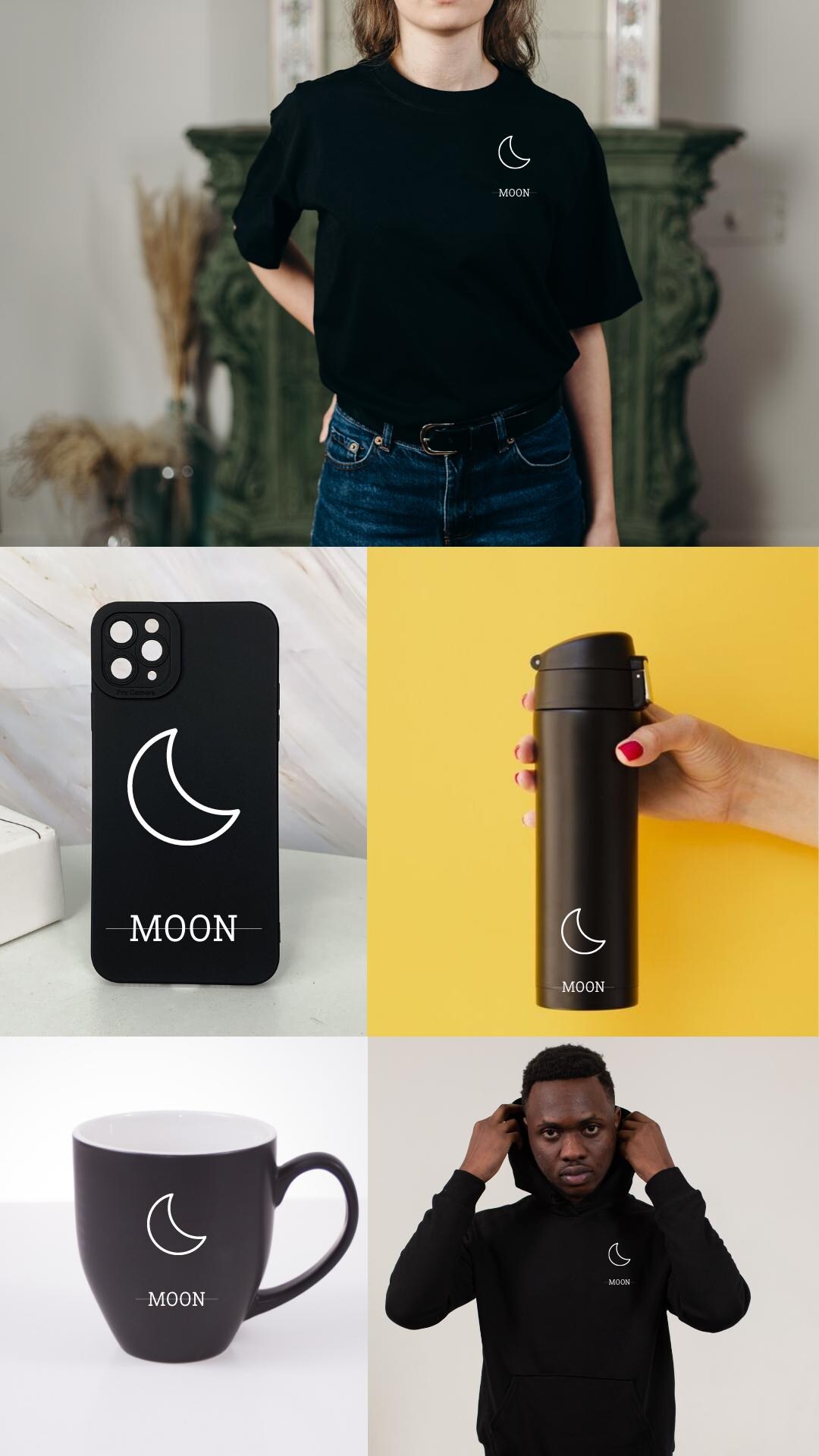 Cool Moon Design | Printable Digital Design | PDF PNG SVG - Etsy
