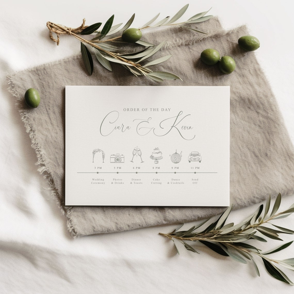 30 Hand Drawn Wedding Timeline Icons | SVG & PNG Files | Wedding Clip ...