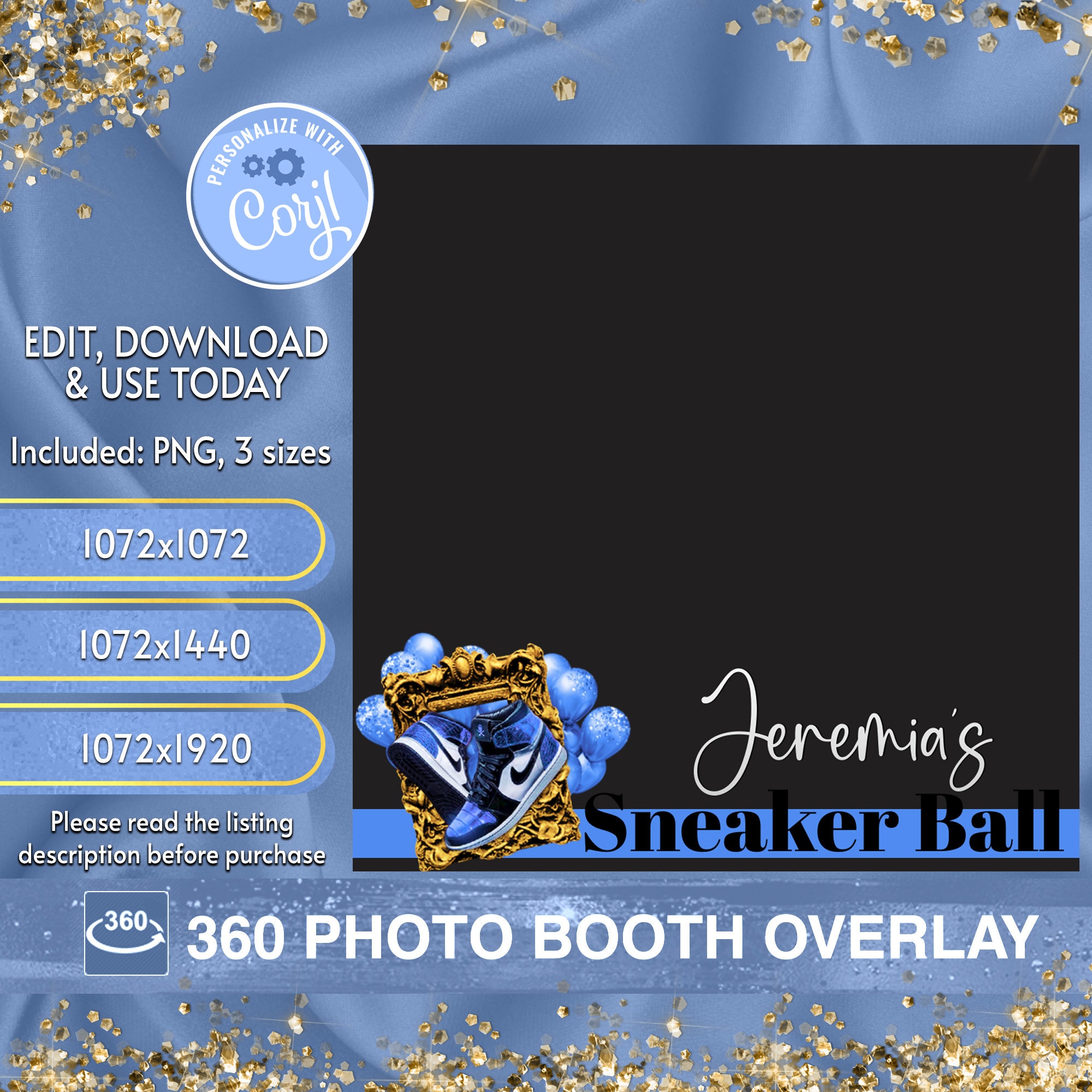 Blue Photo Booth Icon