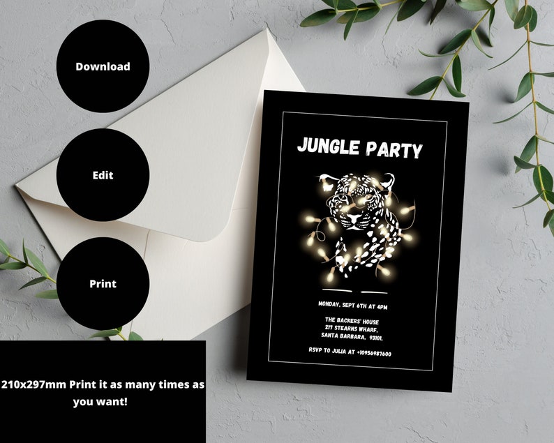 DIGITAL Party Invitation - Etsy