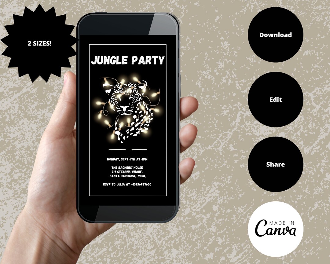 DIGITAL Party Invitation - Etsy