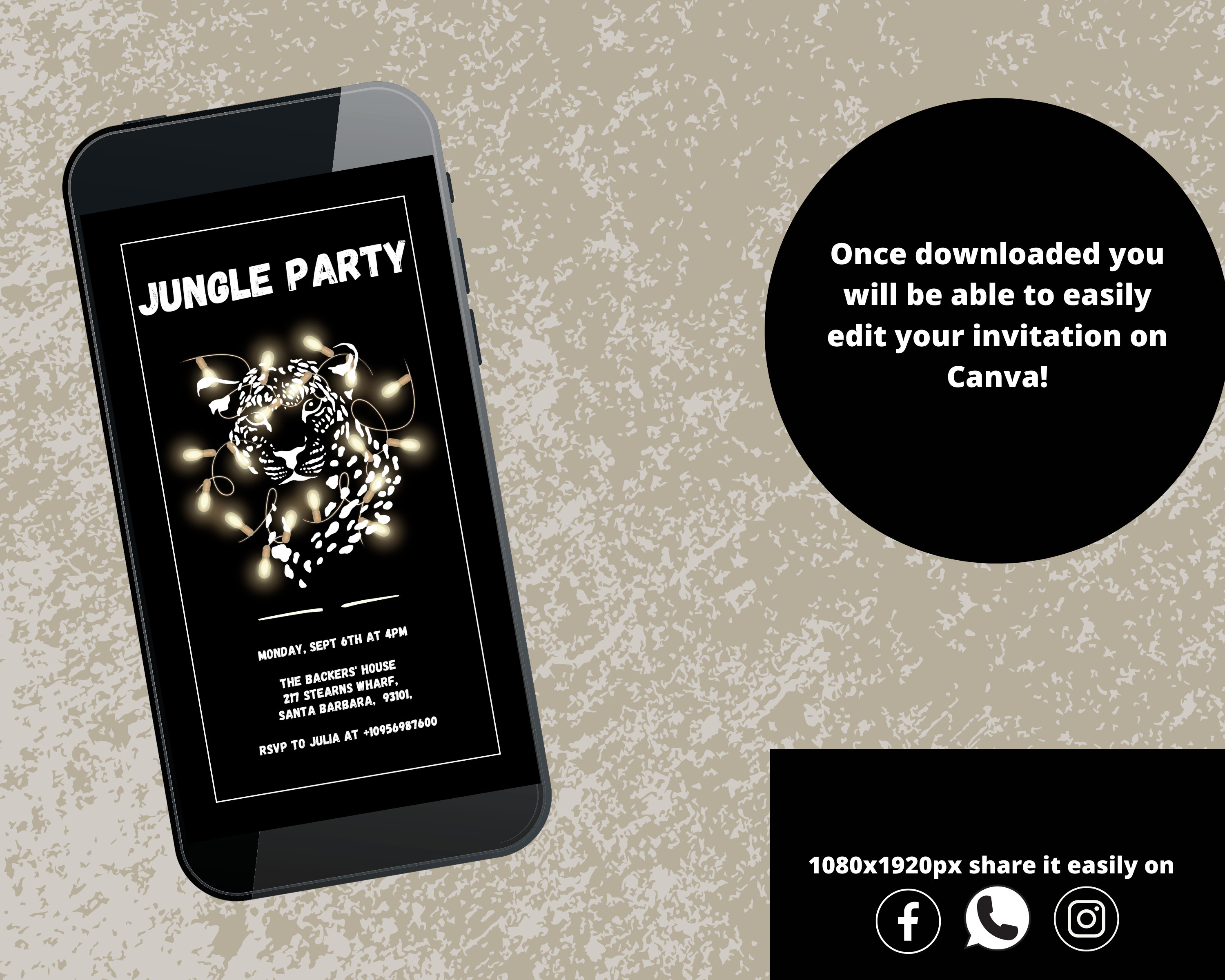 DIGITAL Party Invitation - Etsy
