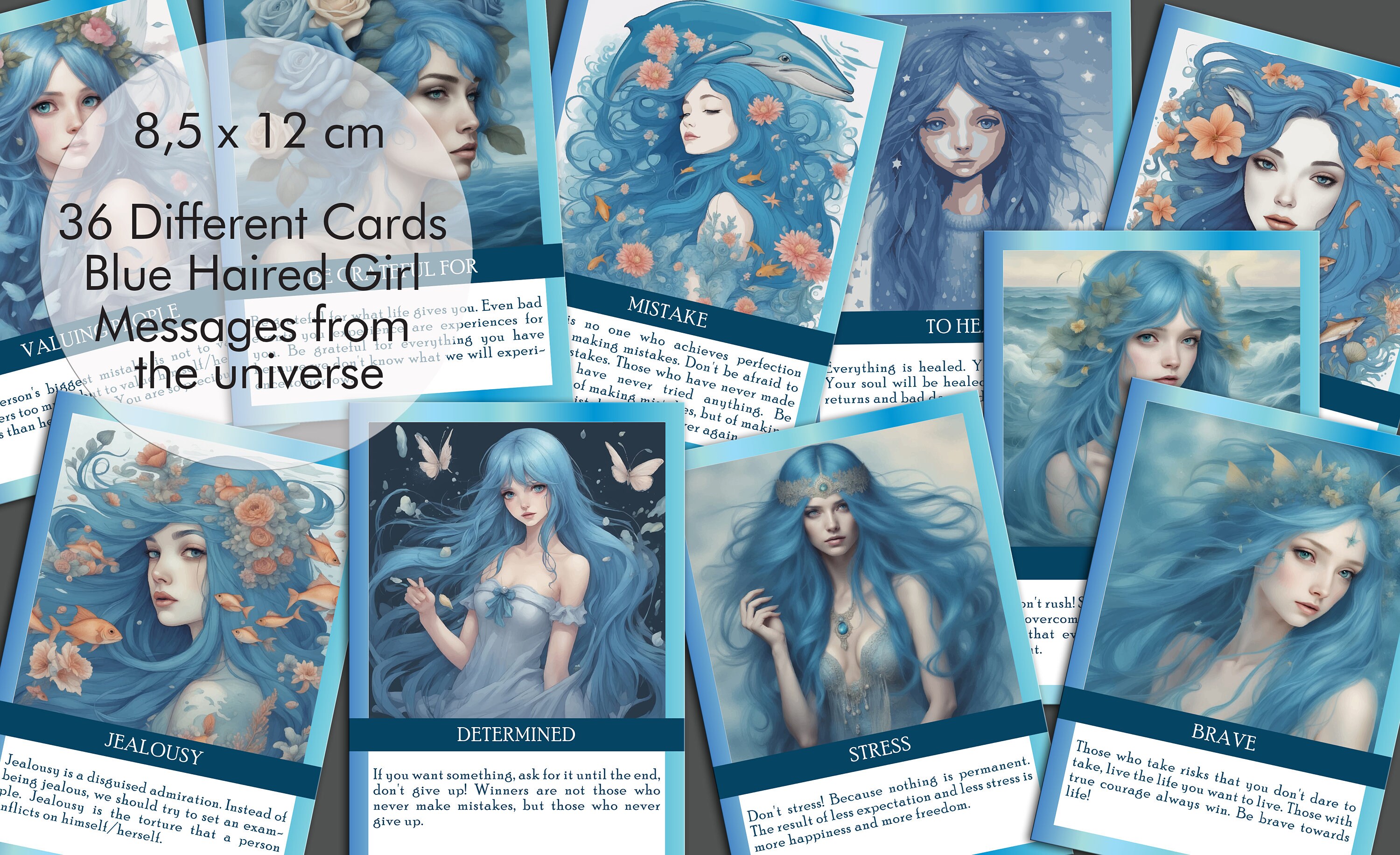 Printable Oracle Cards, Digital Oracle Cards ,digital Oracle Deck ...
