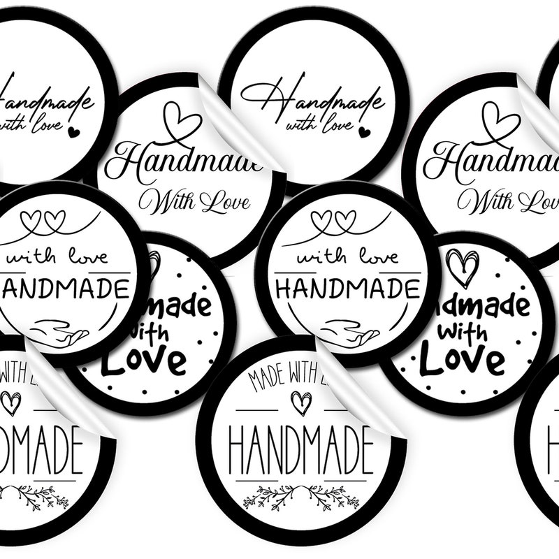 Handmade Stickers - Etsy