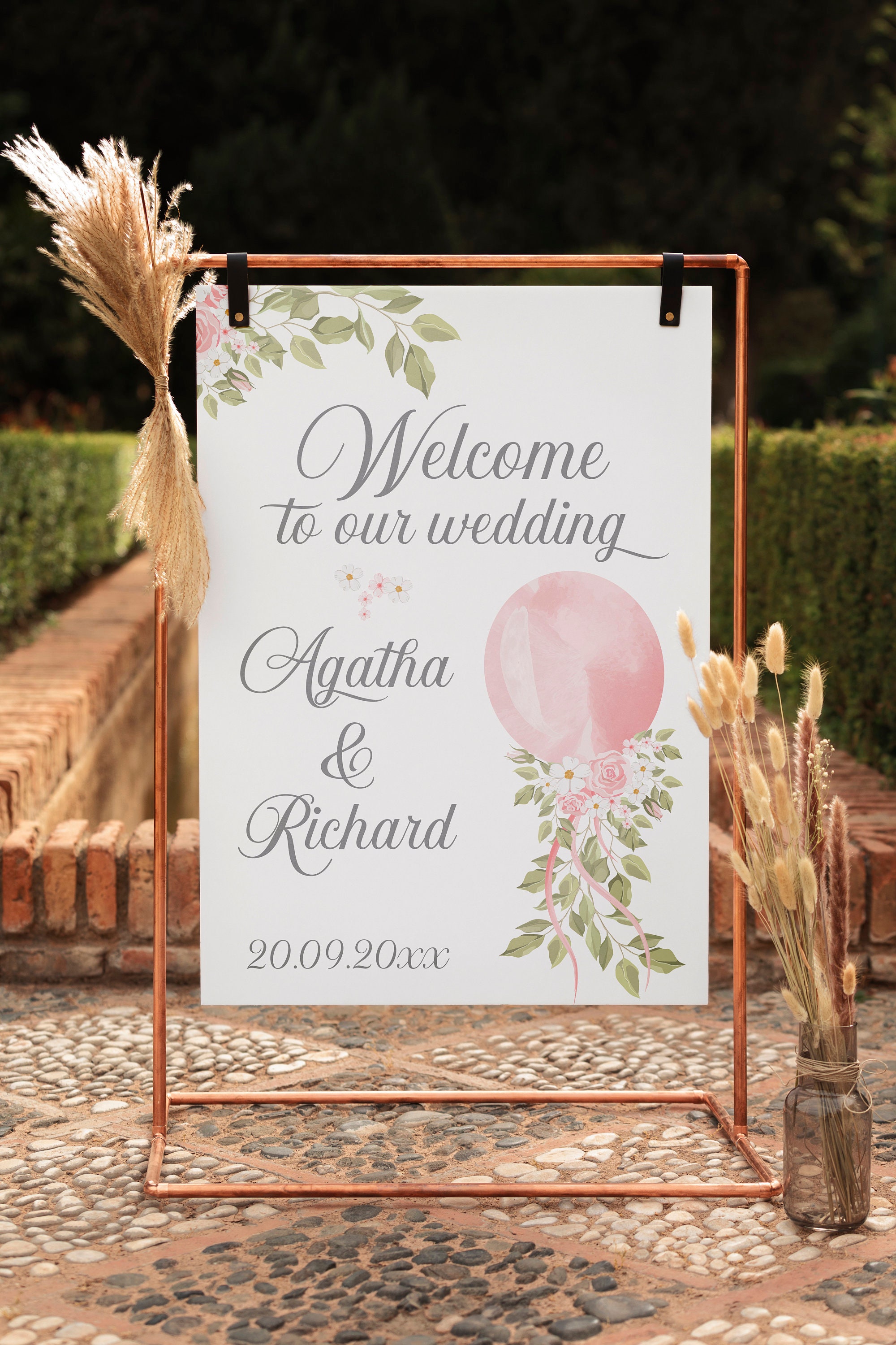 Printable WELCOME Template Wedding Welcome Board Table - Etsy Canada
