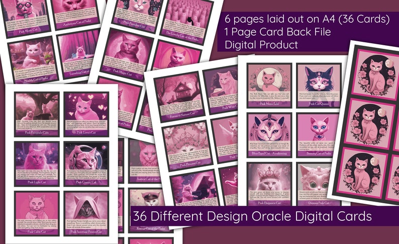 Printable Oracle Card, PDF Digital File Instant Download, What Oracles ...