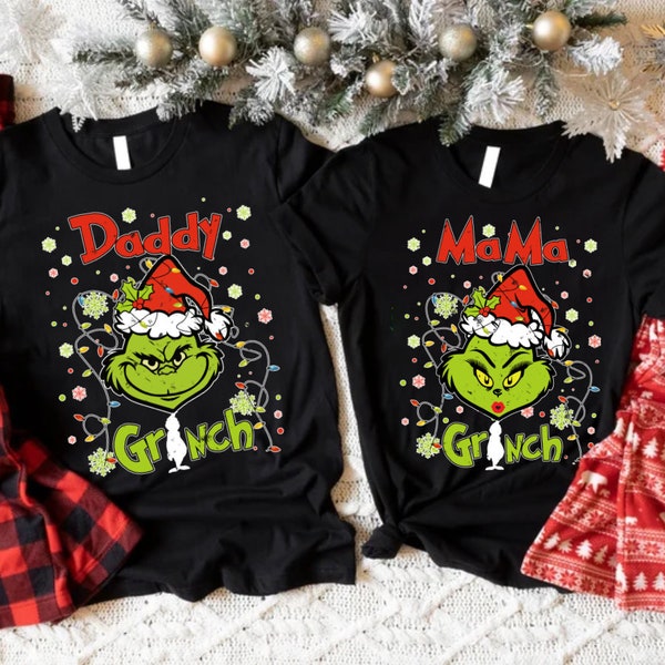 Family Matching Grinch Shirts - Etsy