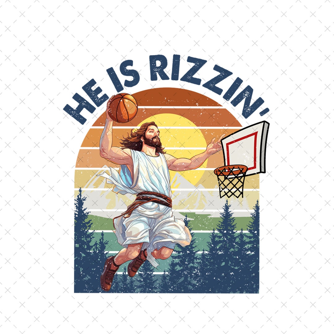 He is Rizzin' Png, Religious Easter Png, Christian Png, Bible Verse Png ...
