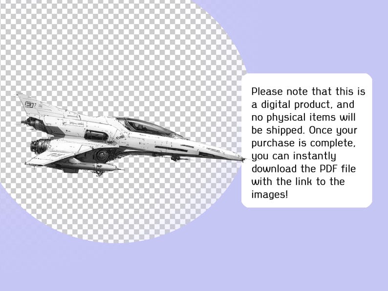 Fighter Jet Sketch Clipart Bundle Black White Military Jet PNG Hand ...