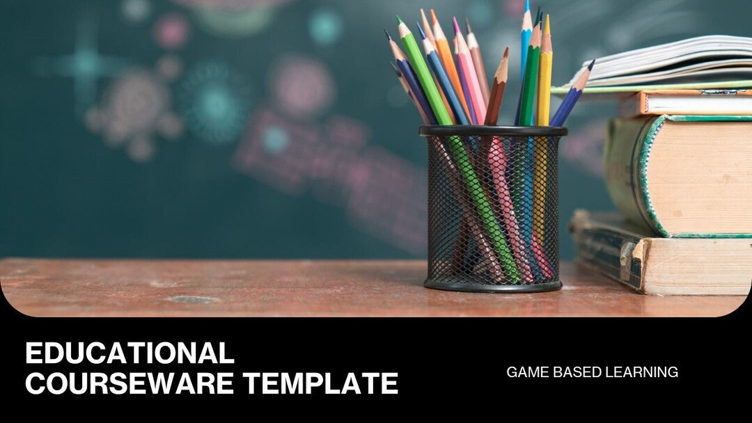 EDUCATIONAL COURSEWARE TEMPLATE - Etsy